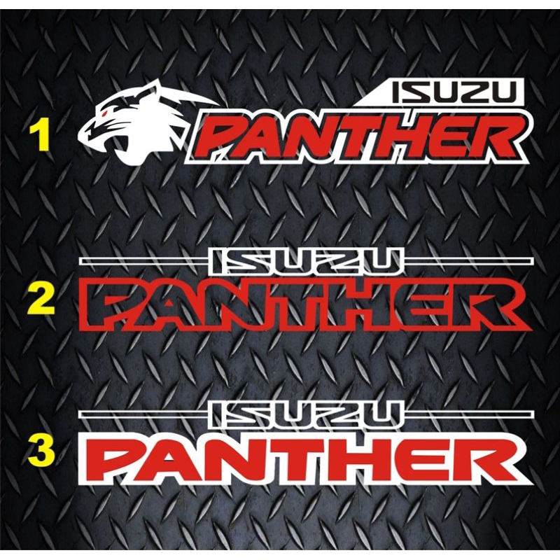 Jual isuzu panther Stiker cutting kaca mobil depan isuzu Panther ...