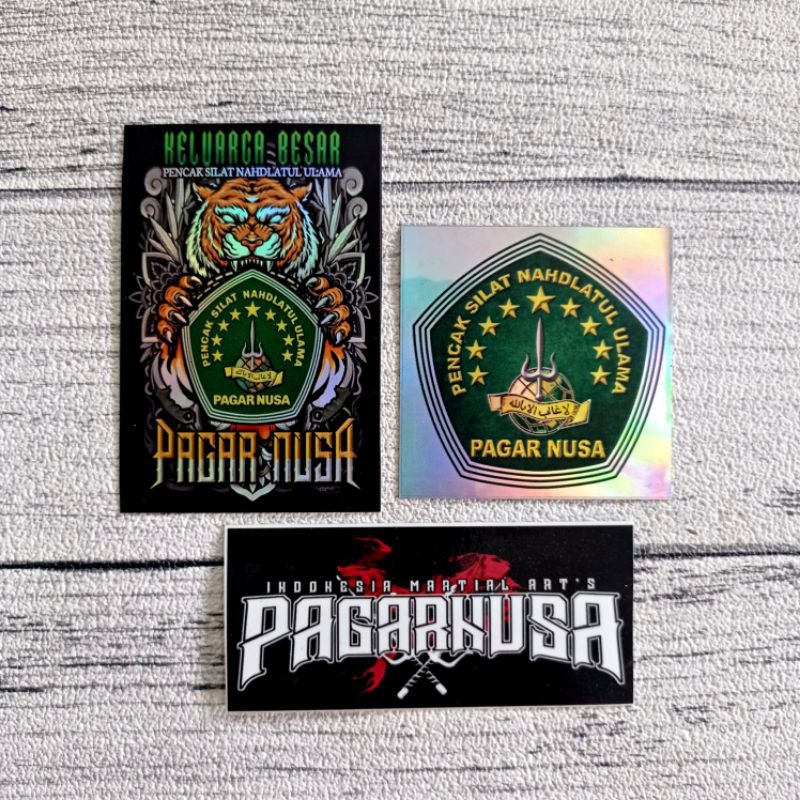 Jual Stiker Pagar Nusa Hologram, Minimal beli 2pcs | Shopee Indonesia