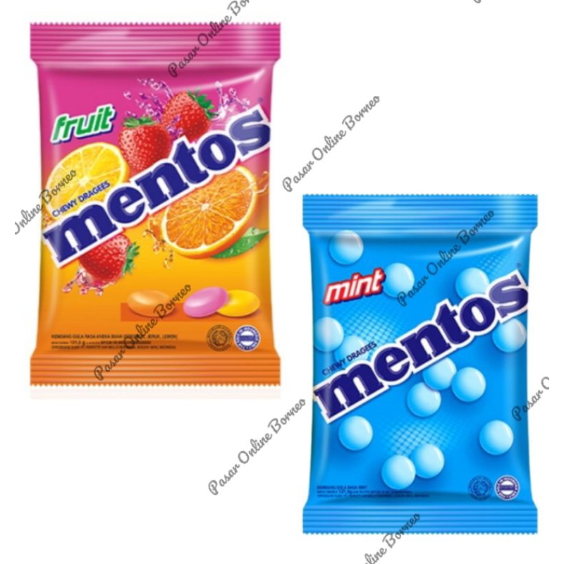 Jual Permen Mentos Mint fruit | Shopee Indonesia