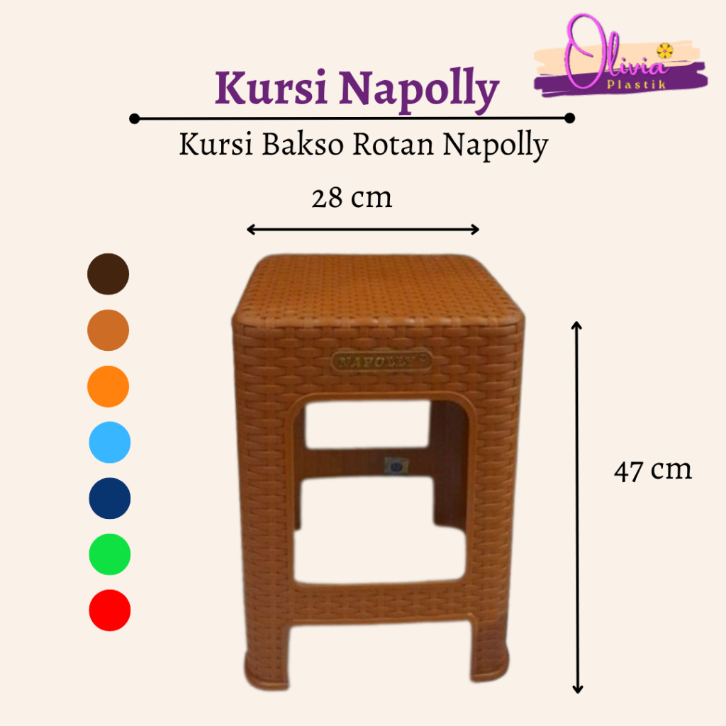 Jual KURSI BAKSO NAPOLLY TERMURAH ANYAMAN 3Y3 ASLI HARGA PABRIK/ KURSI ...
