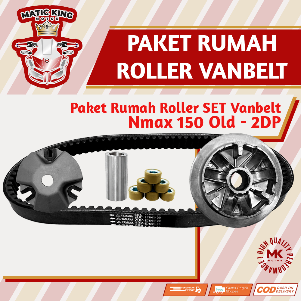 Jual Paket kirian Rumah Roller Bosh Vanbelt Roller Yamaha Nmax 150 Old ...