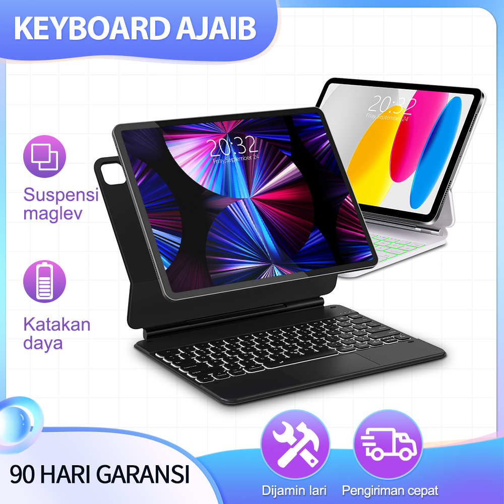 Jual 2023 for Magic Keyboard Case For iPad Air 5 iPad Pro 11 2021 ...