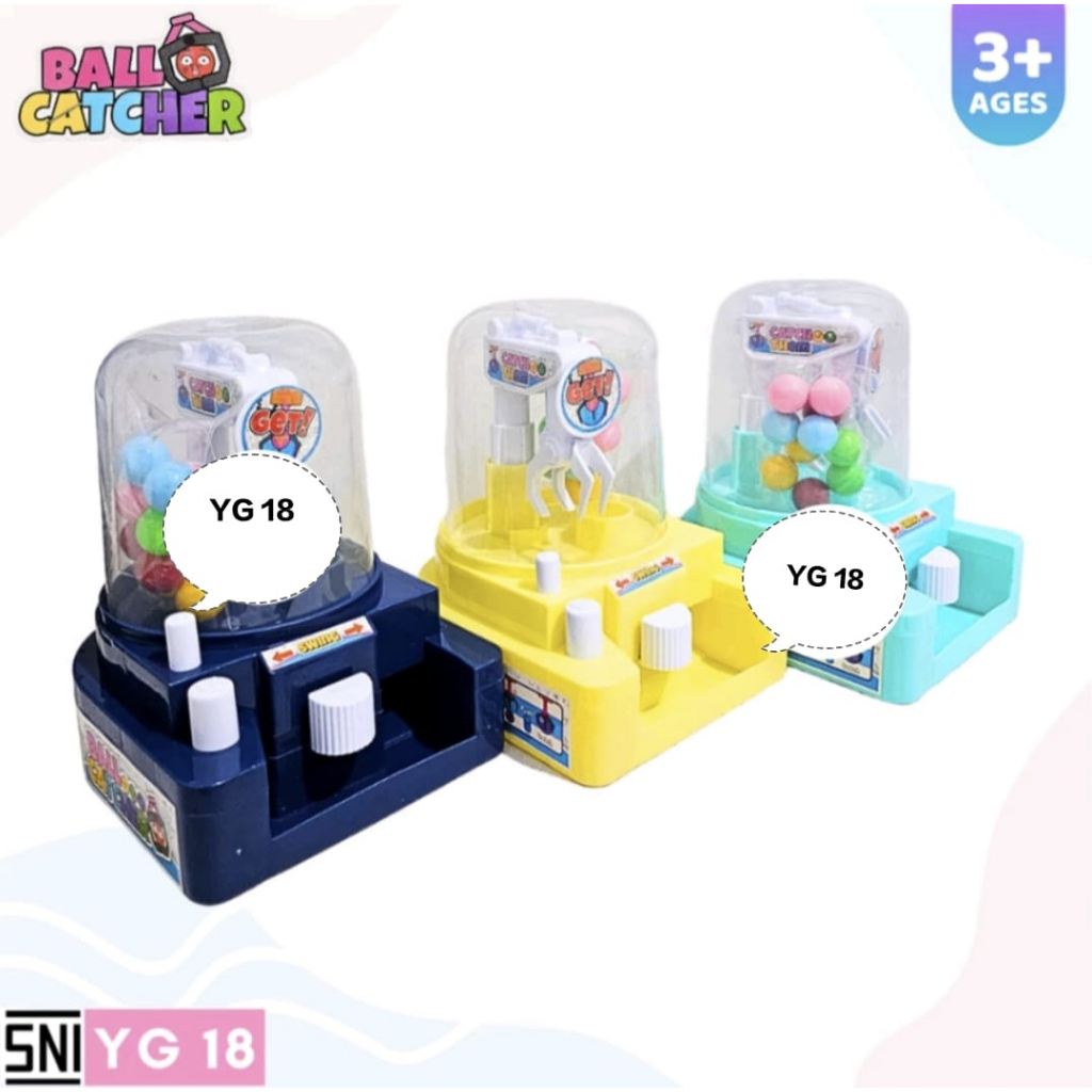 Jual Mainan Capit Bola Claw Machine Toys YG-18 | Shopee Indonesia