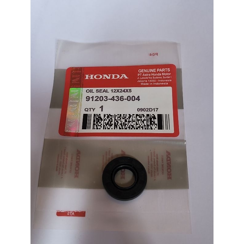 Jual Seal Sil As Waterpump Water Pump Waterpump Oil Seal 12x24x5 Honda Vario 110 125 150 160 PCX ...