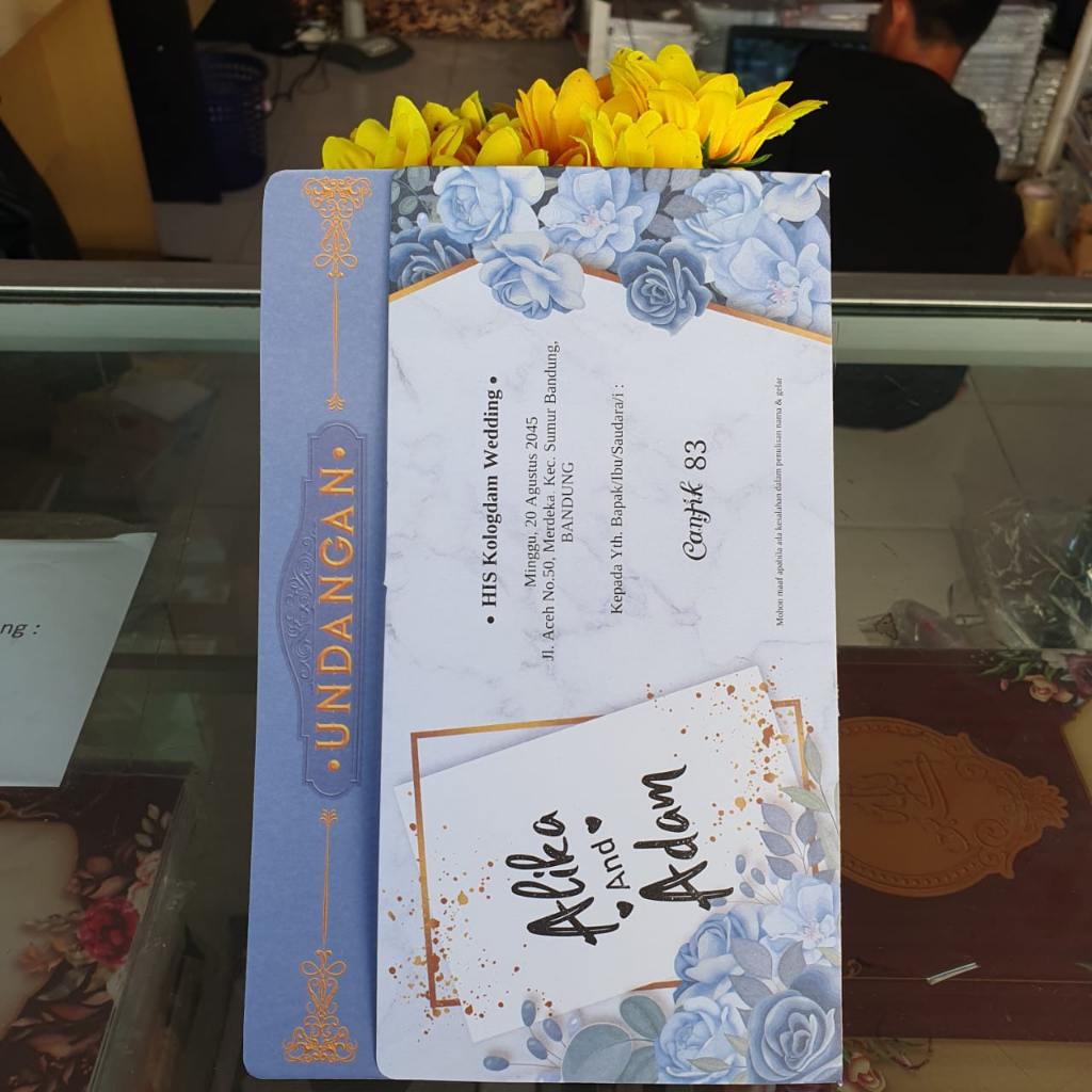 Jual Blangko undangan atau kertas undangan pernikahan bisa untuk khitan ...