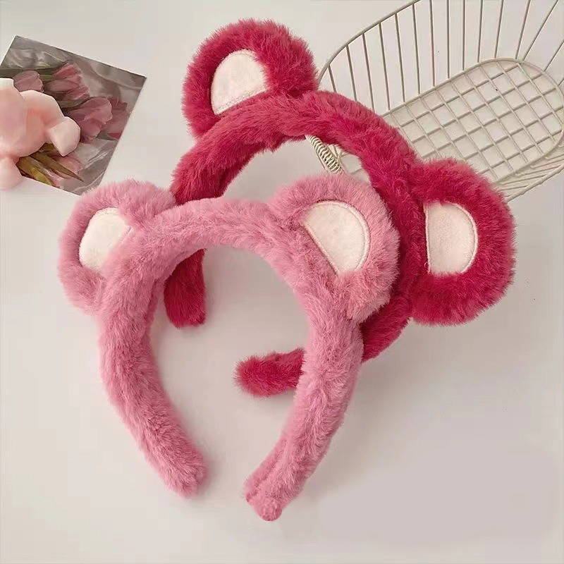 Jual Bando Lotso Rusa Hati Aksesoris Rambut Anak dan Dewasa Deer Love ...