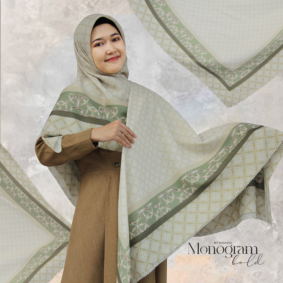 Jual Hijab Jumbo | Kerudung Segi Empat Motif | Jilbab Syar'i Monogram ...
