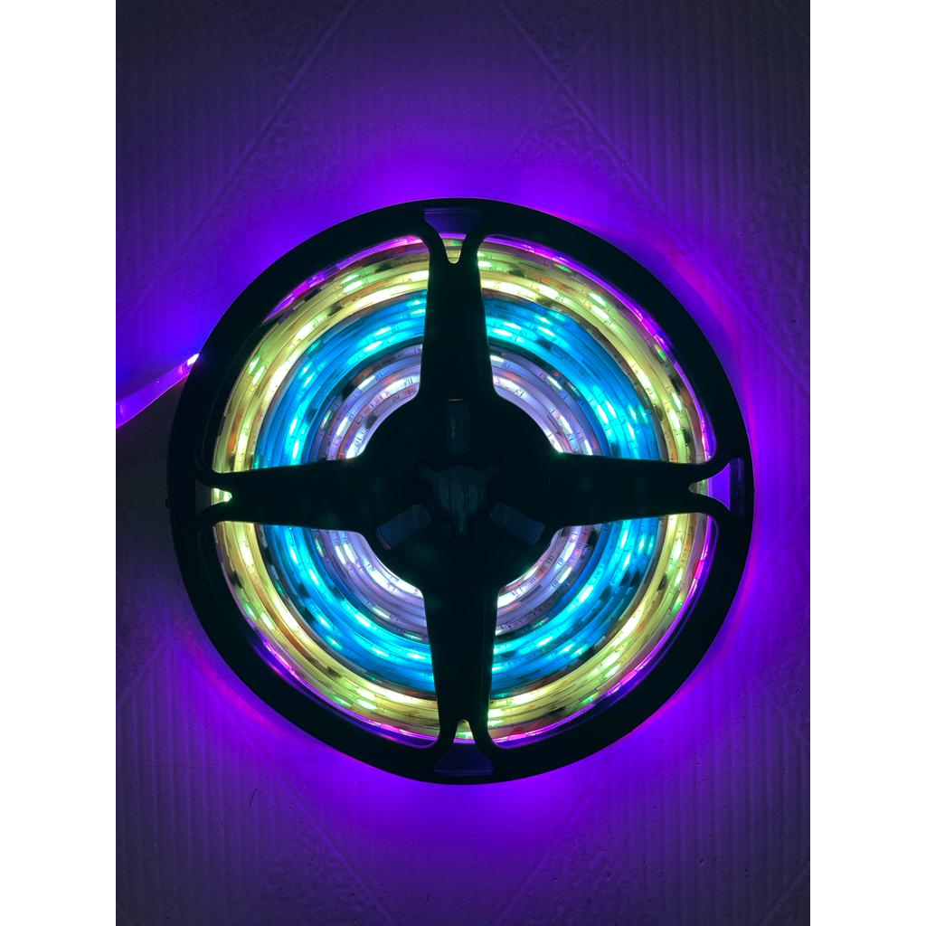 Jual LED Strip Running SMD 5050 RGB 5 Meter DC 12V + IC Pintar IP44 ...