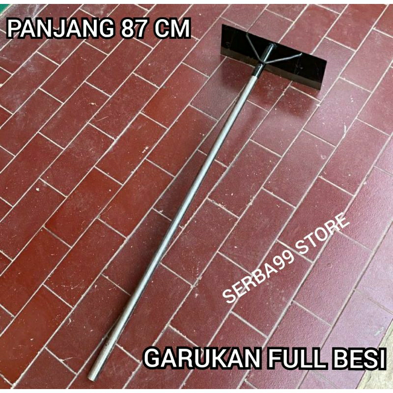 Jual Garukan Tanah full besi - Garukan Gabah - Garukan kotoran Hewan ...