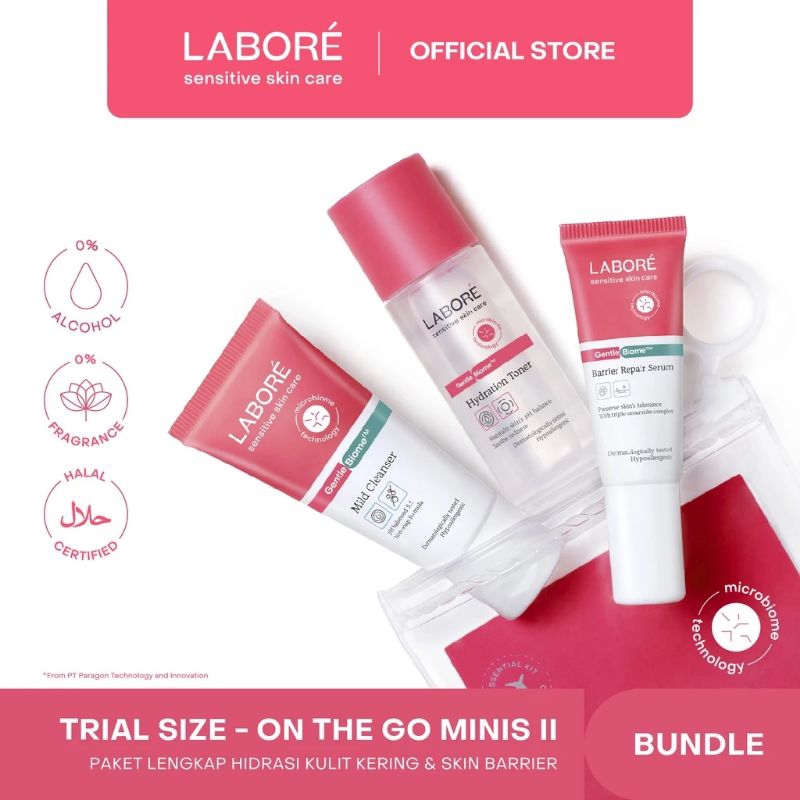 Jual Labore mini size travel kit (new) | Shopee Indonesia