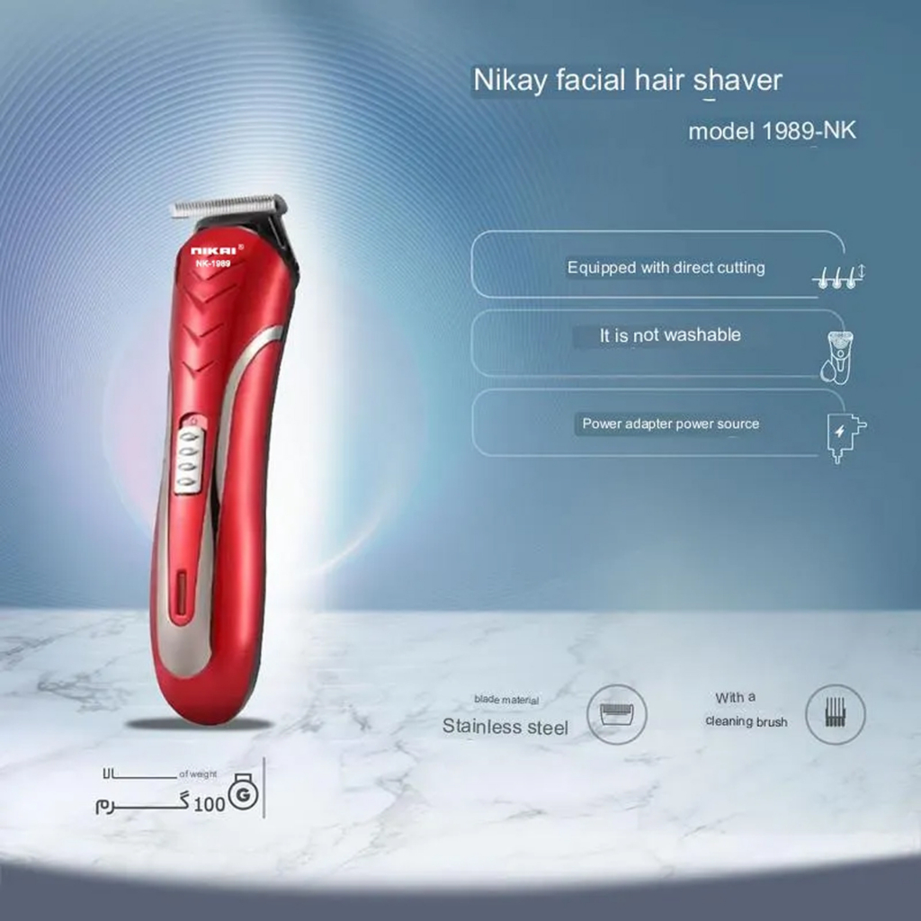 Jual NIKAI NK-1989 / NK 1989 Alat Mesin Cukur Rambut Cukuran Kumis dan ...
