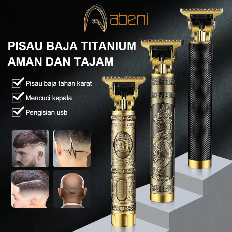 Jual Abeni Alat Cukur Rambut Kumis Jenggot Profesional Hair Clipper Vintage / Alat Cukur ...