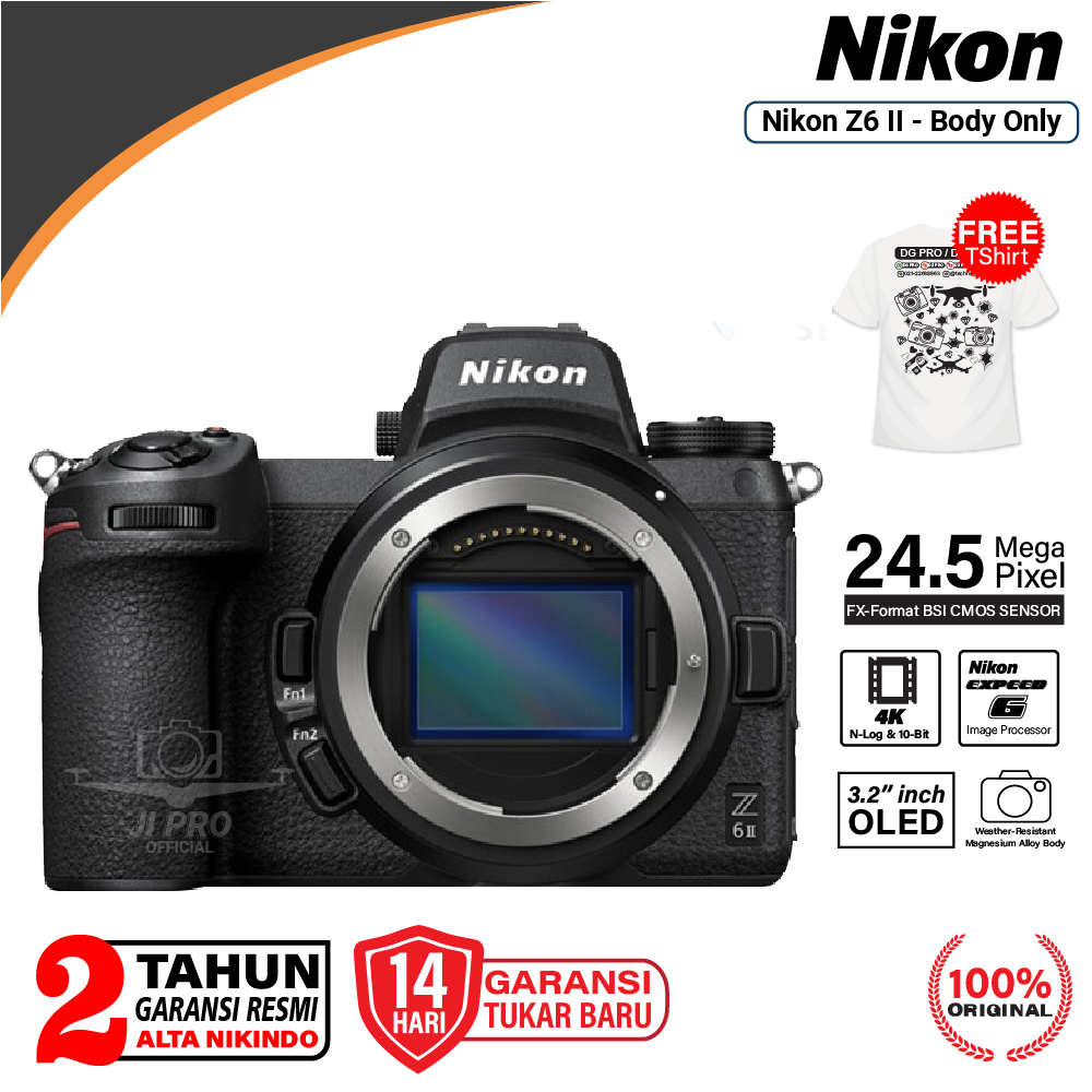 Jual Nikon Z6 II Nikon Z6II Nikon Z6 Mark II Body Only Garansi Resmi | Shopee Indonesia