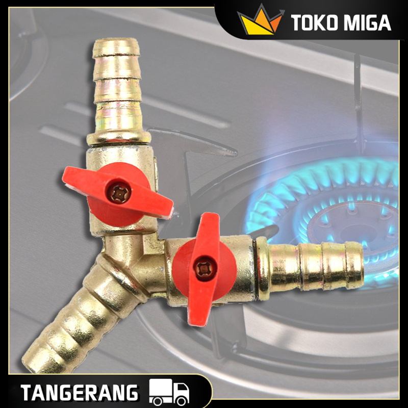 Jual Selang Gas Cabang 3 Kuningan 3/8 " Cabang T Selang Gas Bentuk Y ...
