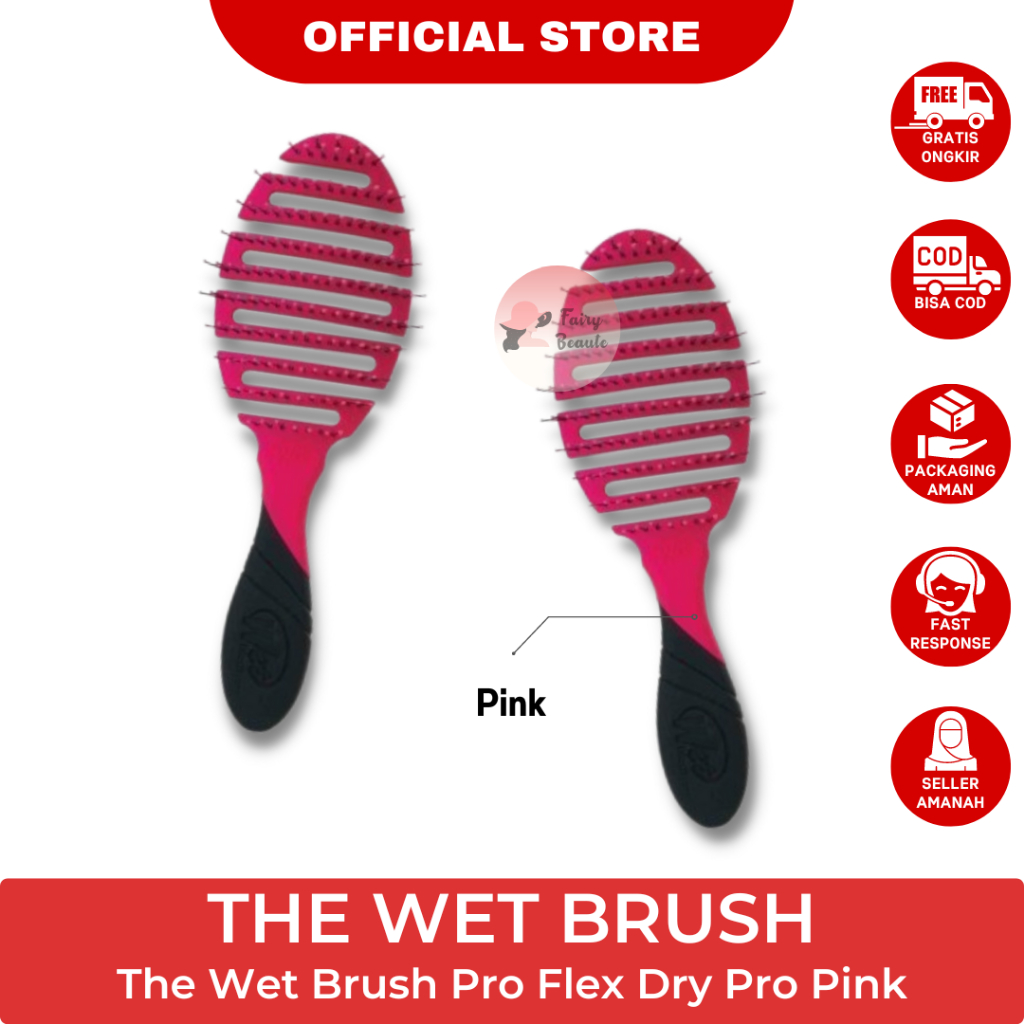 Jual THE WET BRUSH WetBrush Disney Princess / Wet Brush Mini Disney ...