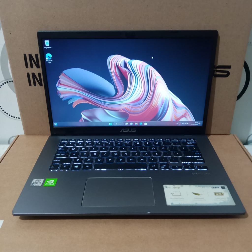 Jual Laptop Gaming Coding Desain Render Asus Vivobook A409J i3 gen 10 ...