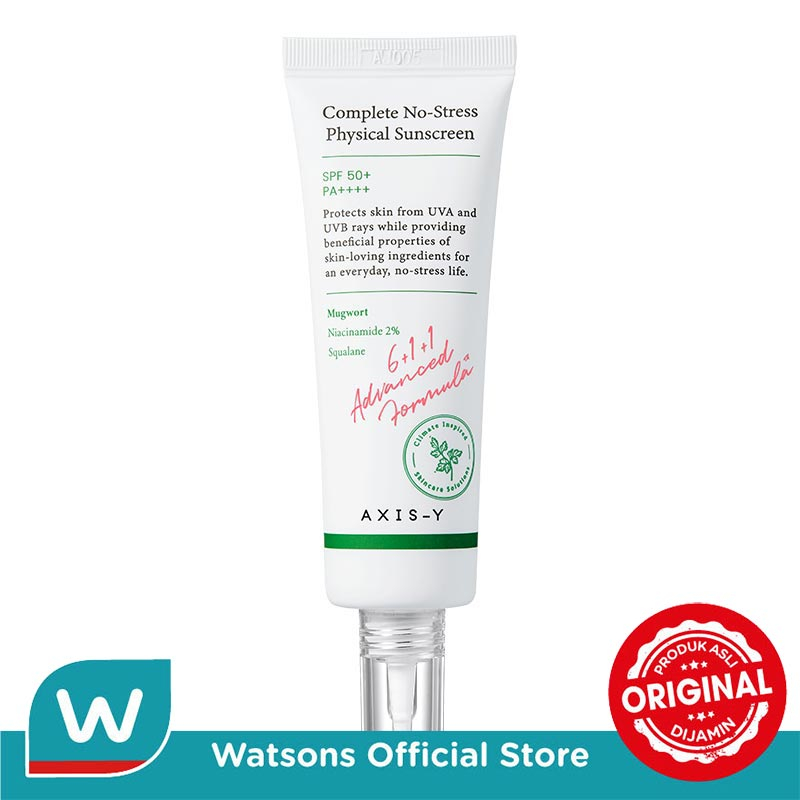 Jual AXIS-Y Complete No-Stress Physical Sunscreen 50ML | Shopee Indonesia