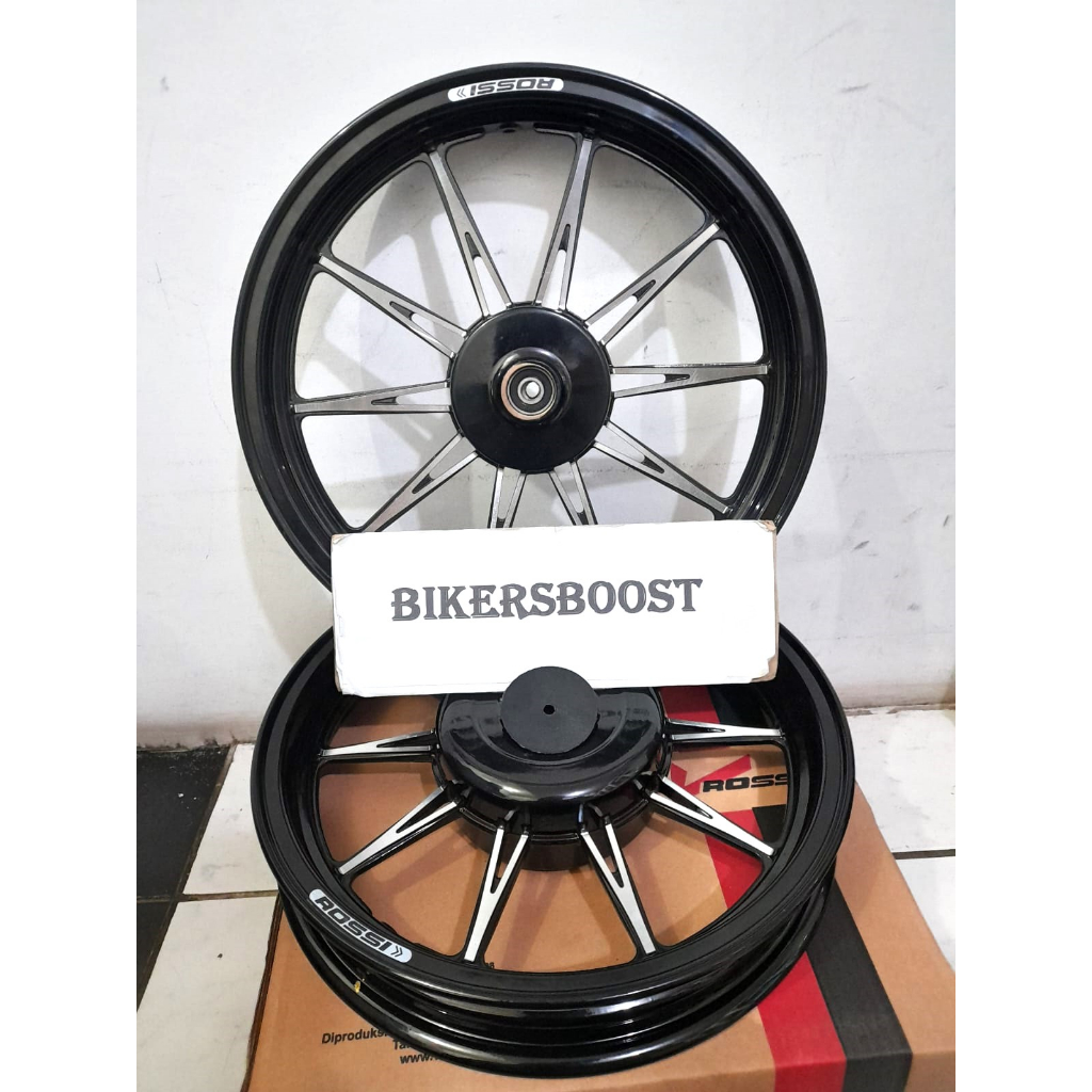 Jual VELG VENOM SUN VARIO 125/150 14X185/215 BLACK GLOS CHROME | Shopee ...