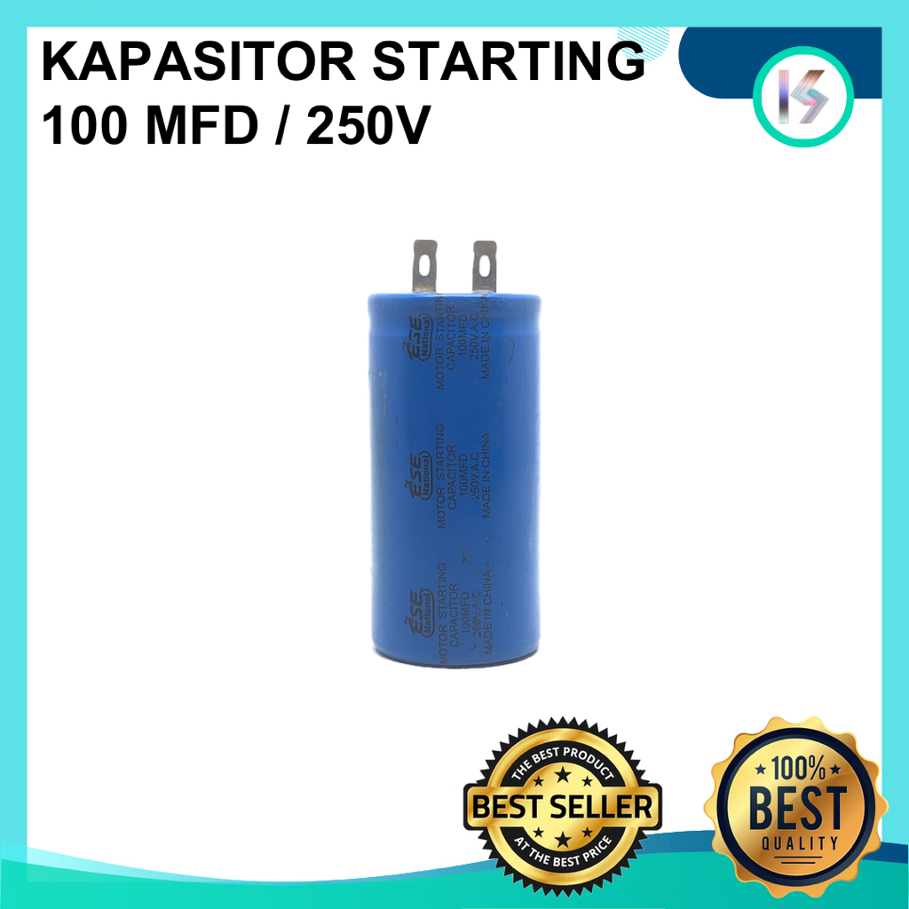 Jual Kapasitor Bulat Dinamo 100 UF Capasitor Starting 100MF ESE ...
