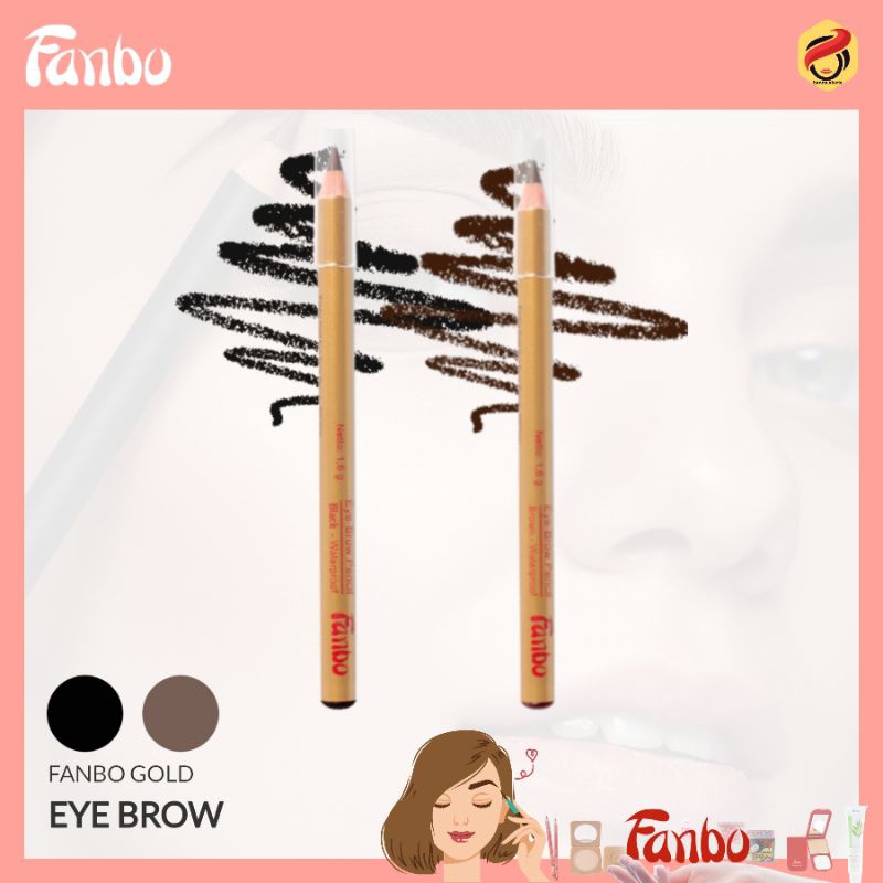 Jual FANBO Gold Eye Brow I Diperkaya dengan Vitamin C dan E yang ...