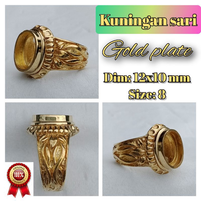 Jual emban batu akik dan permata Kuningan sari.11 | Shopee Indonesia