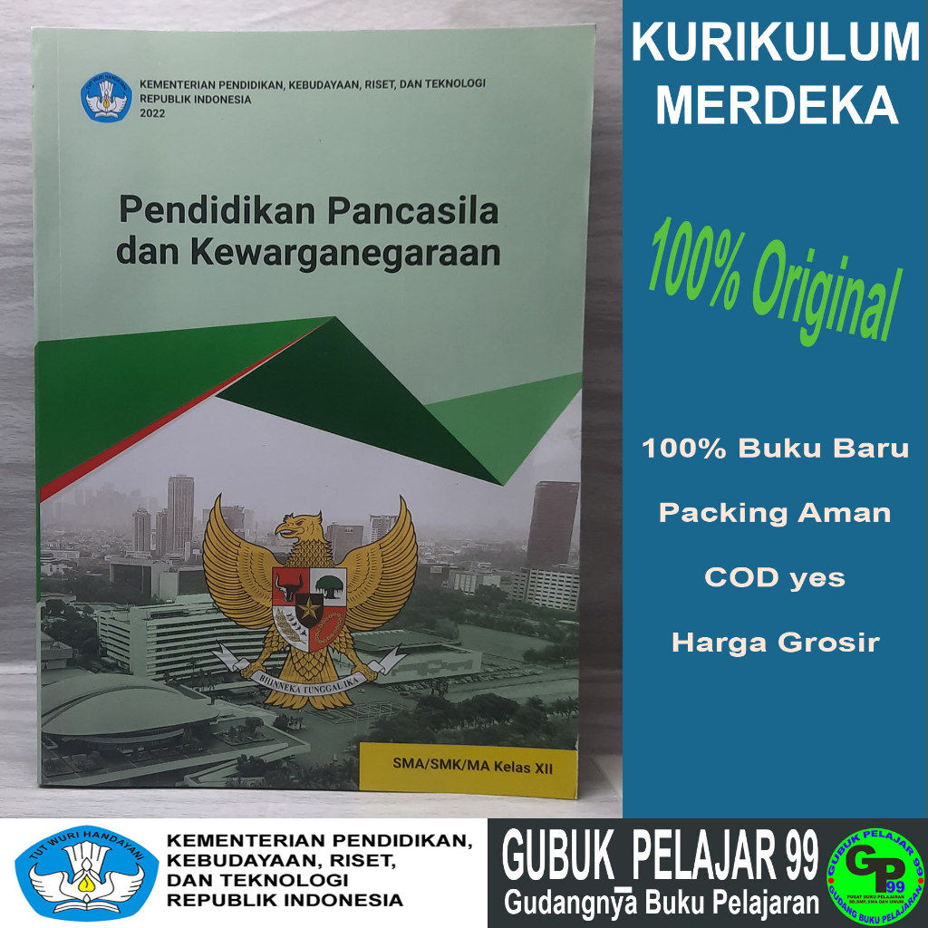 Jual Buku Paket Siswa Pendidikan Pancasila dan Kewarganegaraan (PPKN XII) Untuk SMA/SMK Kelas 12 ...