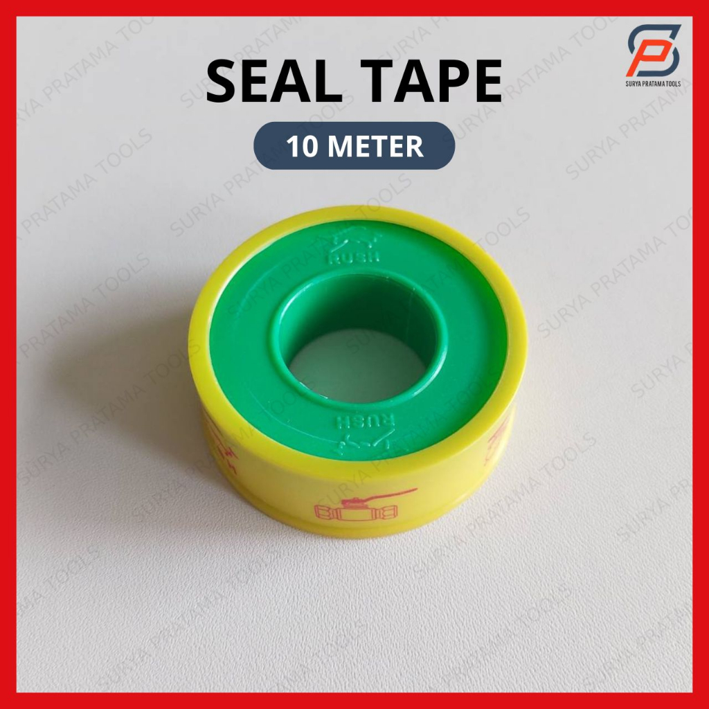 Jual Seal Tape Kran Air 10 Meter Isolasi Sealtape Keran Isolatip 10m ...