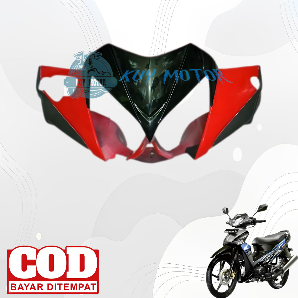 Jual Batok Kepala Lampu depan Motor honda supra X 125 Batman Tahun 2008 ...
