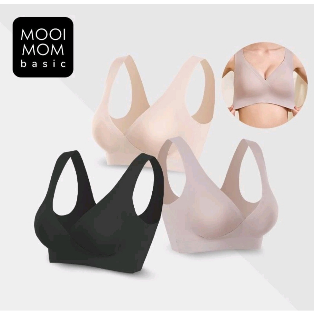 Jual MOOIMOM Basic Air Slim & Air Buckle Maternity & Nursing Bra BH ...