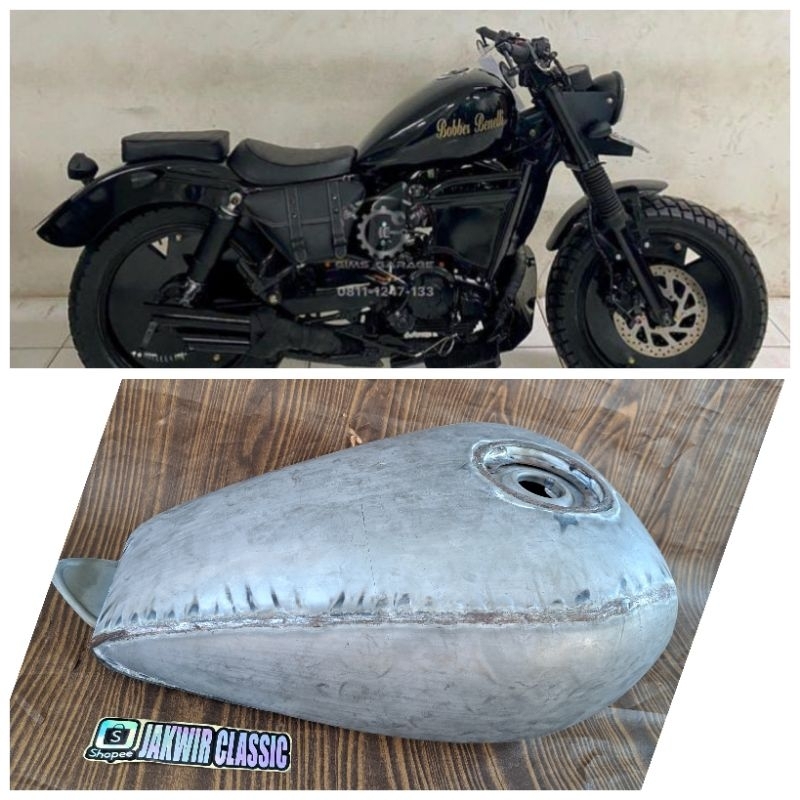 Jual Tangki Bobber Benelli Tangki Custom model Benneli Pantagonia Eagle ...