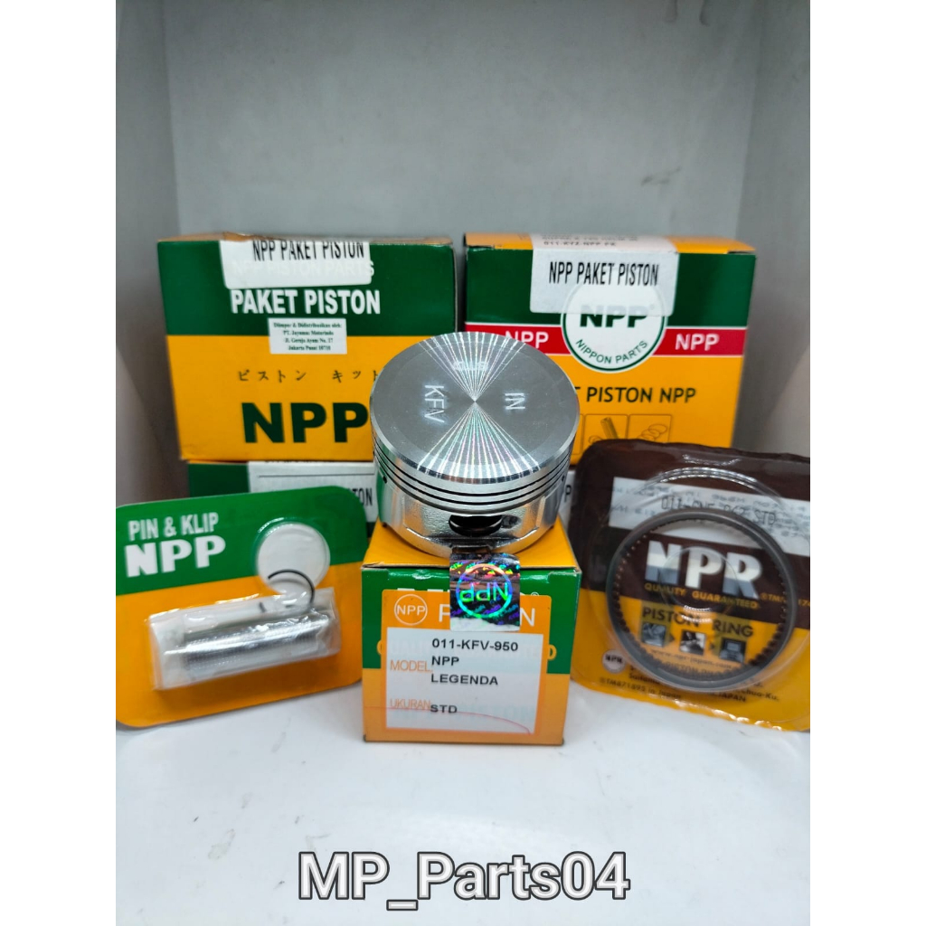 Jual Piston Kit Legenda Supra Fit Supra Fit New Revo Lama OS Std 50 100 ...