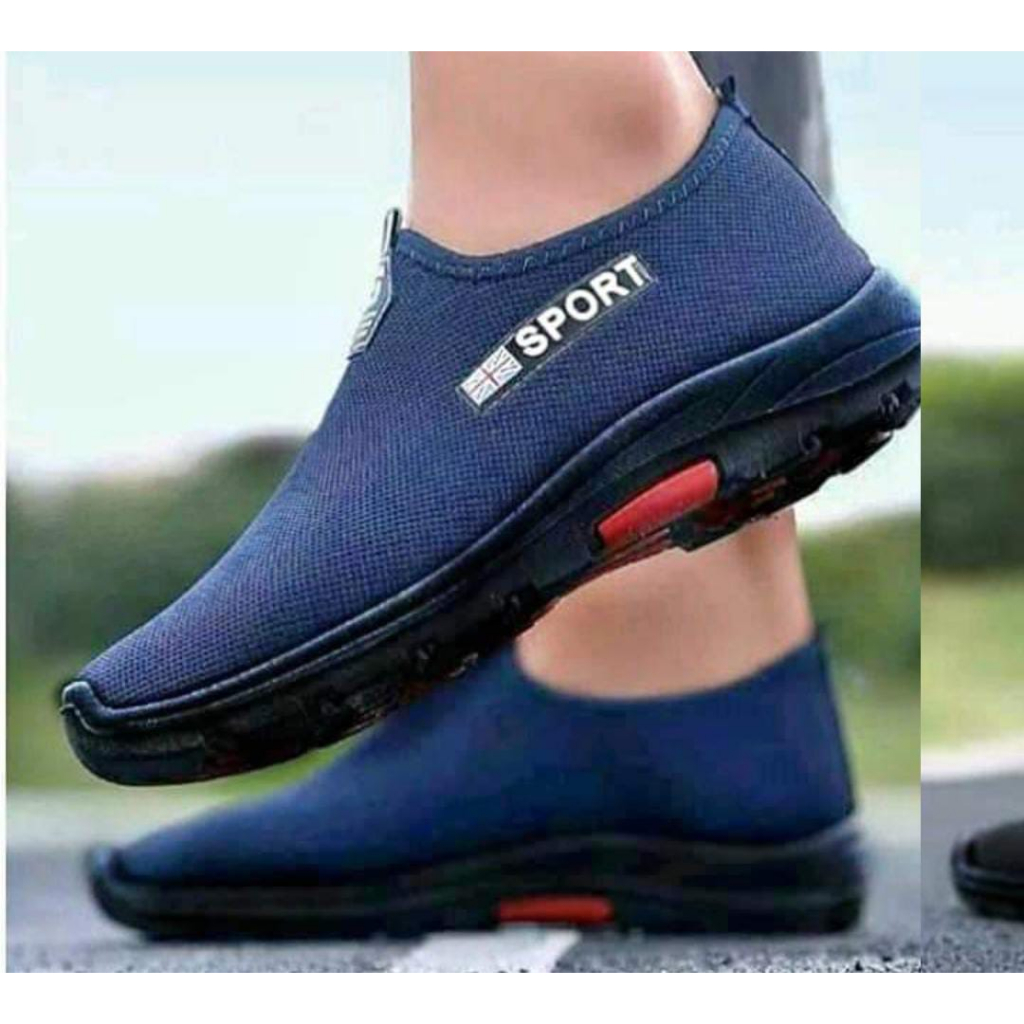 Jual Sepatu Slip On Sport Terbaru Sepatu Pria Sepatu Santai Fashion ...