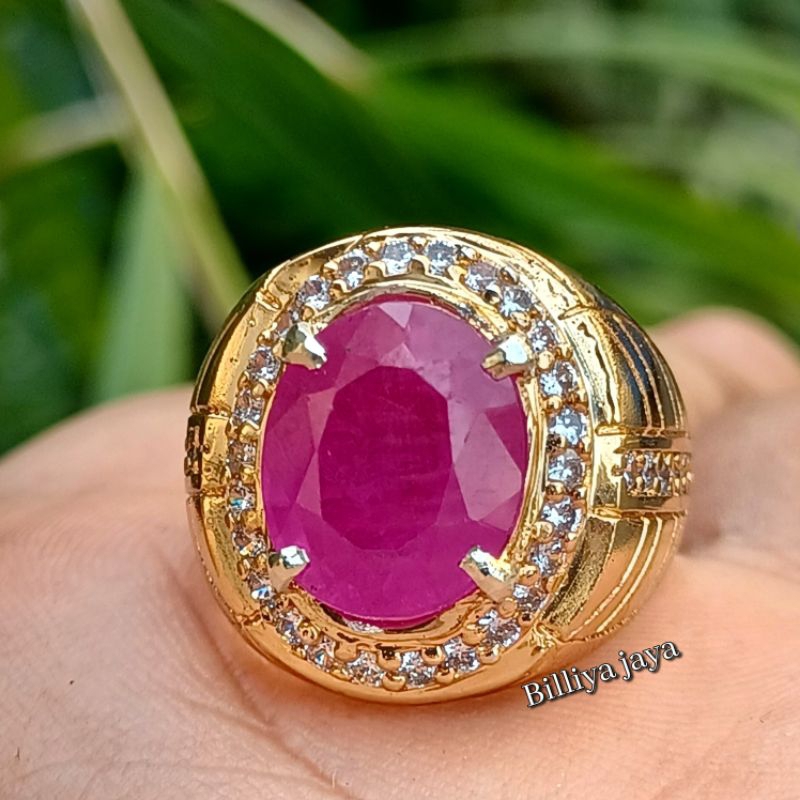 Jual CINCIN BATU RUBY CORONDUM KUALITAS TOP | Shopee Indonesia