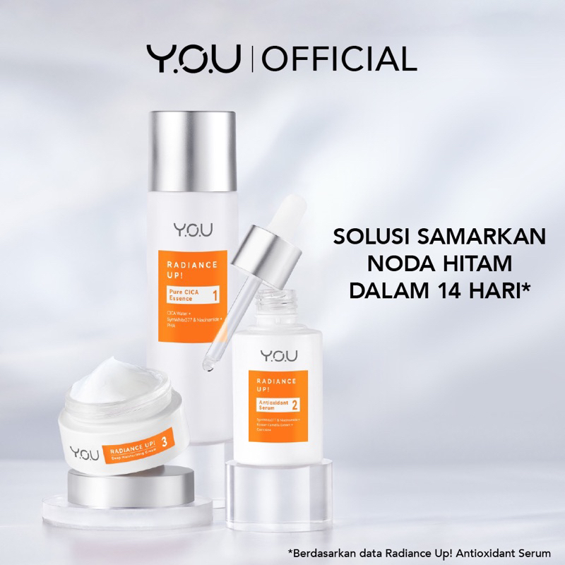 Jual YOU Radiance Up × KIMSOOHYUN 3 Step BRIGHTER SKIN LOOK Bundle Set ...