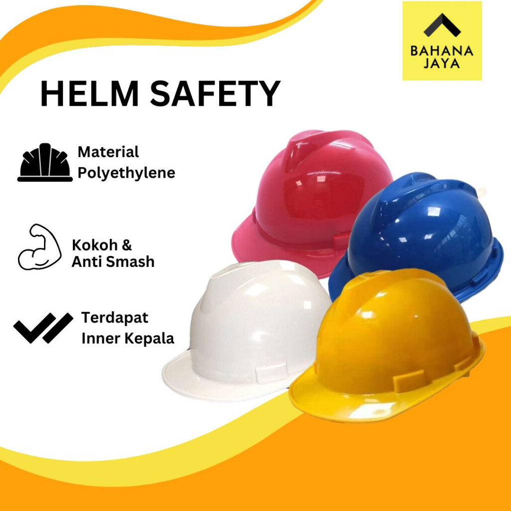 Jual Helm Proyek (include inner ring) / Safety Helmet - READY MANADO ...
