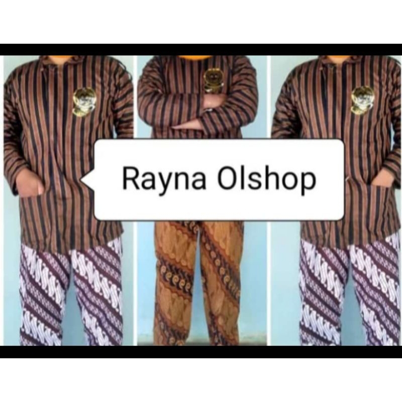 Jual PAKET LENGKAP SE SET PAKAIAN TRADISIONAL ADAT JAWA SOLO JOGJA ...