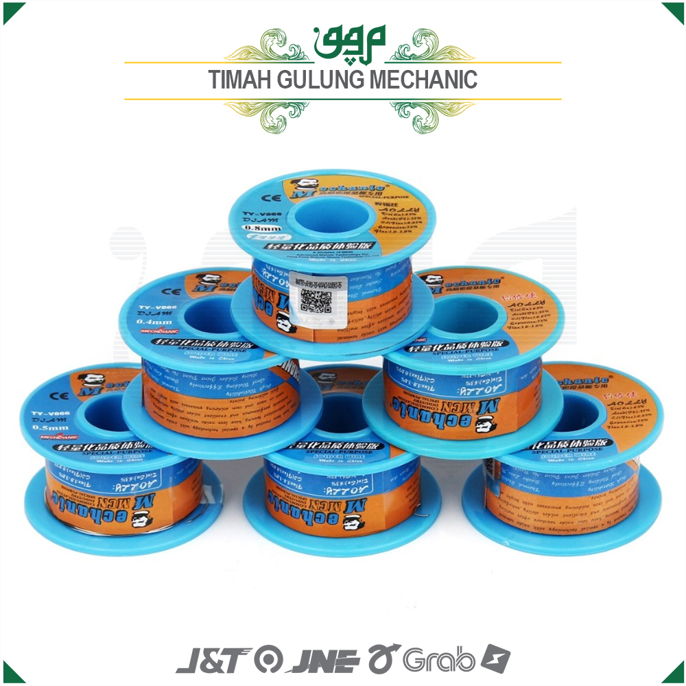 Jual MECHANIC EXPORT TIMAH GULUNG TIMAH SOLDER SOLDER WIRE ORIGINAL ...