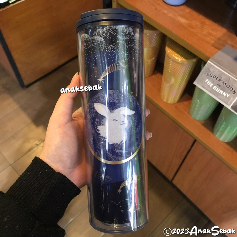 Jual Starbucks Tumbler Rabbit in Starry Night 16oz Autumn 2023 Edition ...
