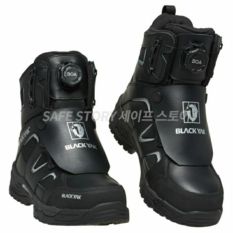 Jual Safety Shoes Black Yak BOA Fastrack 100%Original Made In Indonesia ...