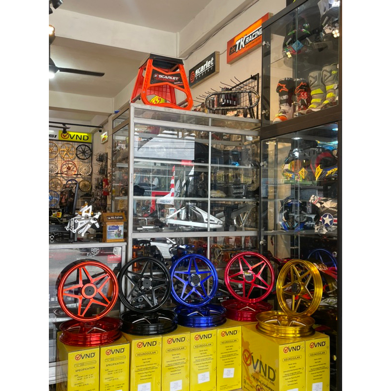 Jual VELG VND V SPEED BINTANG ORIGINAL VND/VARIO 125/150/BEAT/SCOOPY/GENIO | Shopee Indonesia