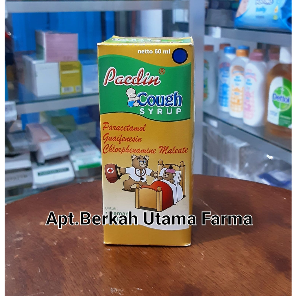 Jual Pacdin Cough Syrup 60 ml | Shopee Indonesia