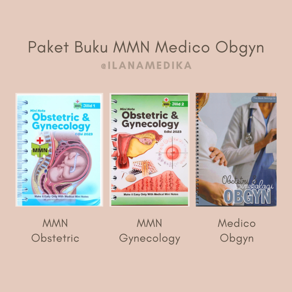 Jual Paket Buku Saku Kedokteran MMN Medicobook Obgyn Obstetri Ginekologi | Shopee Indonesia