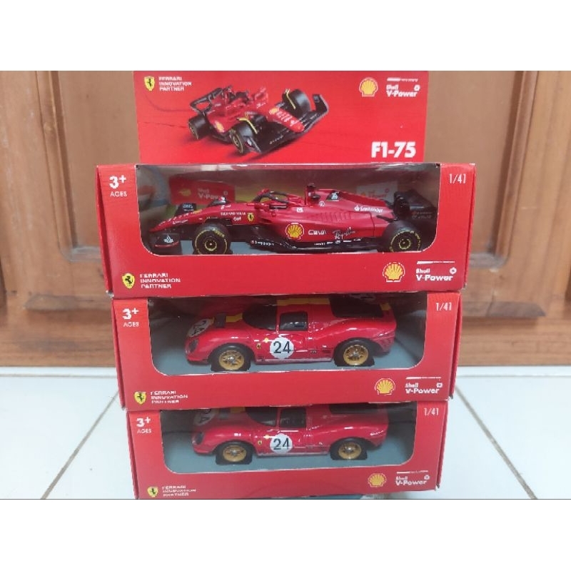 Jual Diecast Shell Ferrari Series 2023 Premium Original | Shopee Indonesia