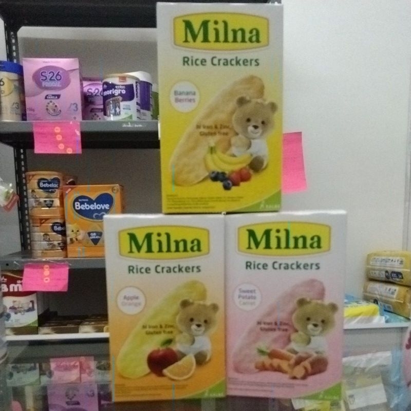 Jual Milna rice crackers | Shopee Indonesia