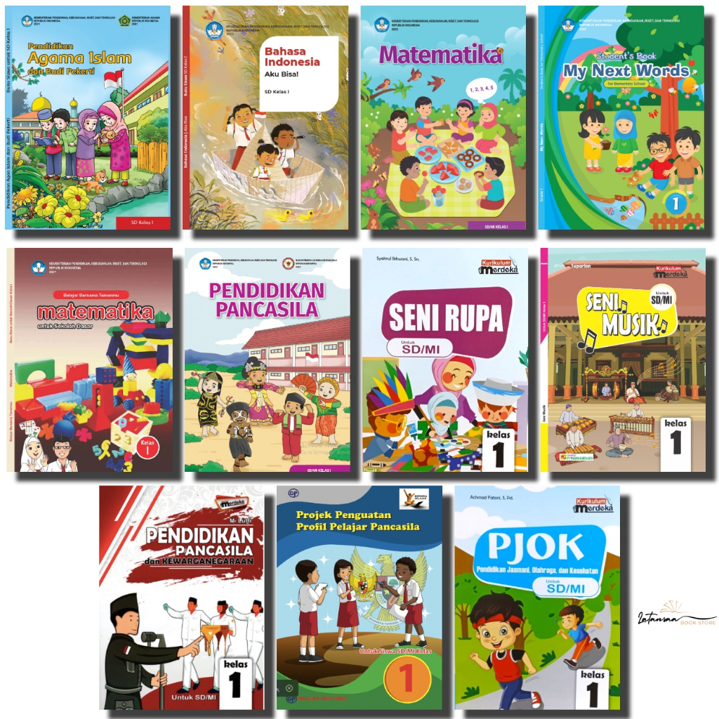 Jual BUKU KURIKULUM MERDEKA KELAS 1 SD / MI | Shopee Indonesia