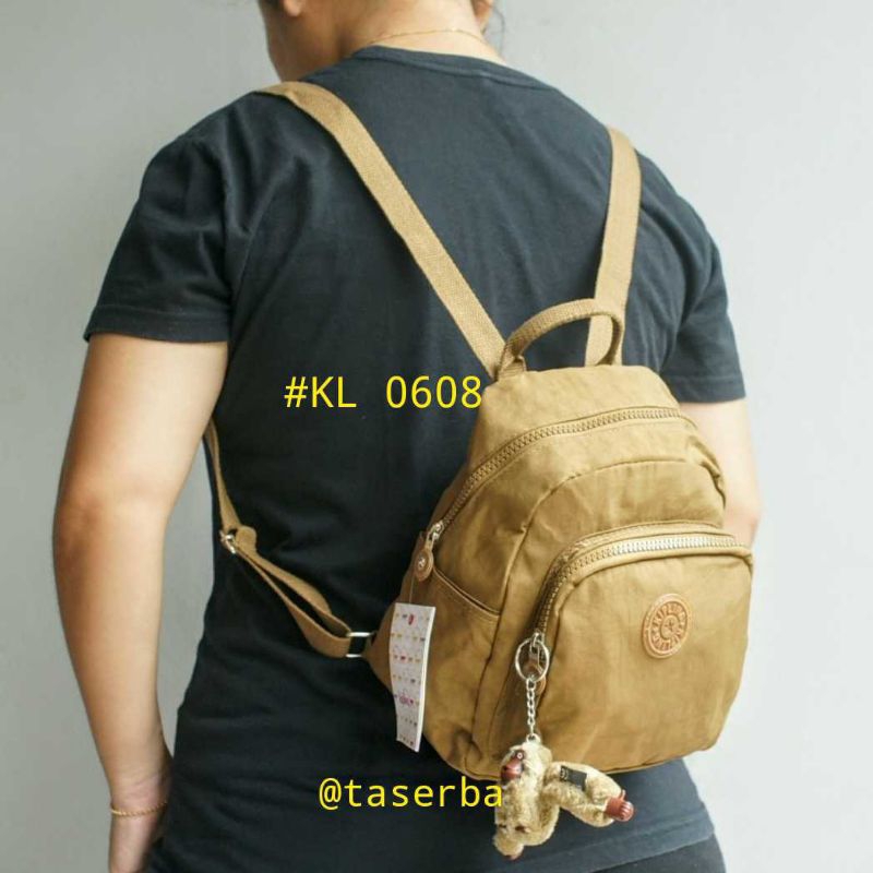 Jual Ransel Mini Wanita Waterproof Kipling KL 0608 Tas Backpack Boneka ...