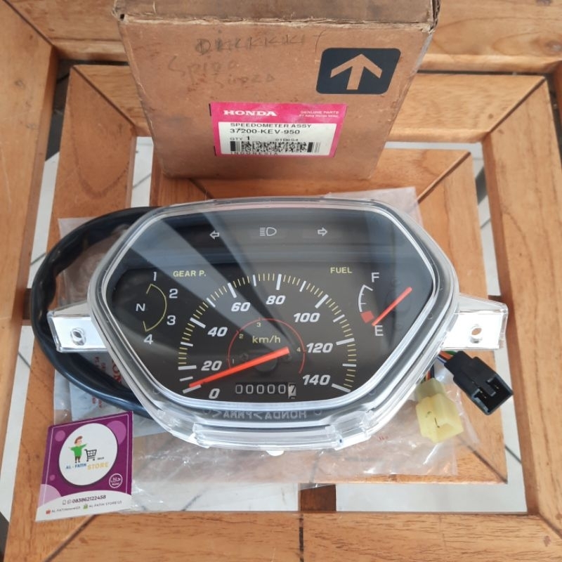 Jual Speedometer Assy Spidometer Supra Lama Old Supra X 100 Original AHM | Shopee Indonesia