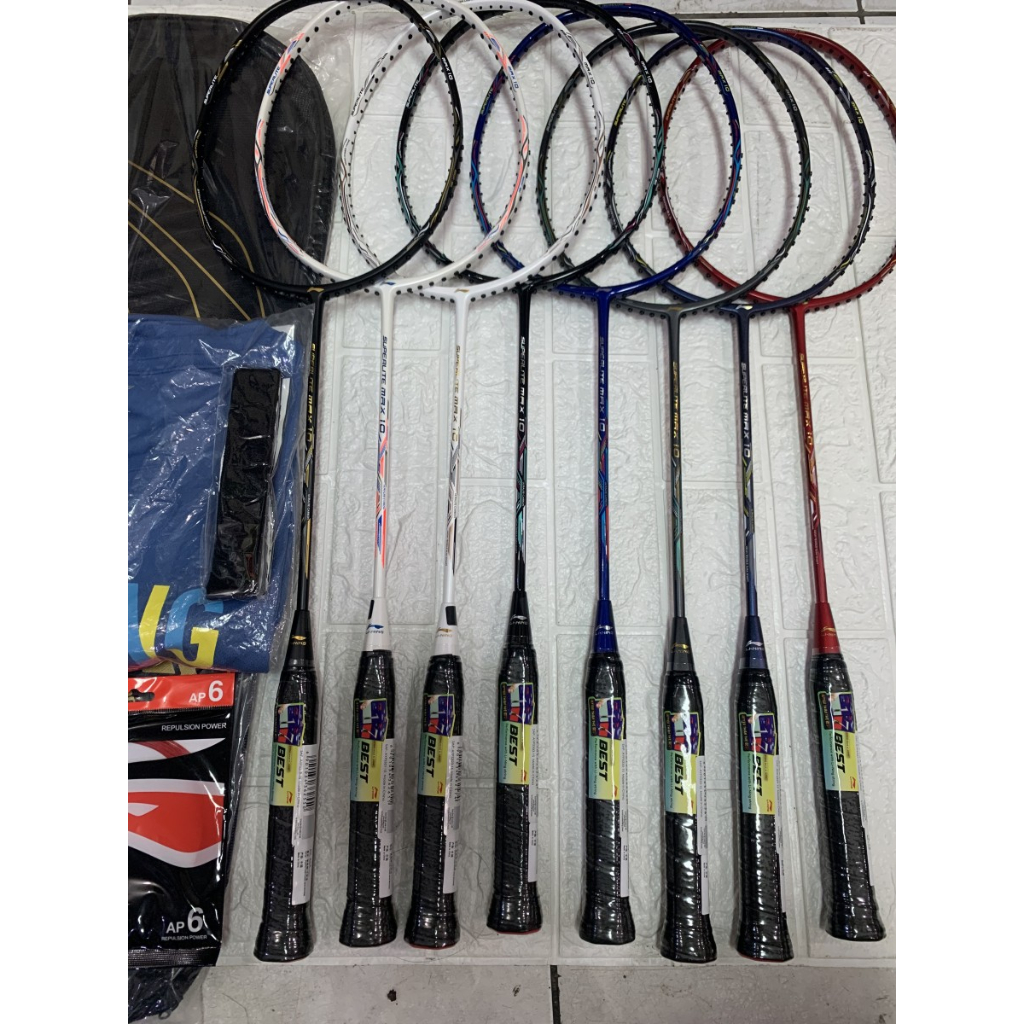 Jual Raket Badminton LINING LI-NING SUPERLITE MAX 10 KOMPLIT ORIGINAL ...