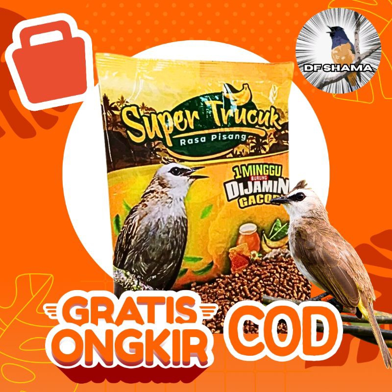 Jual Super Trucuk Rasa Pisang Voer Trucuk Pakan Trucuk Burung Trucukan ...