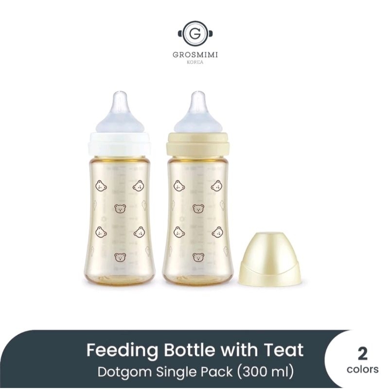Jual botol susu ppsu / feedong bottle GROSMIMI 300ML Dotgom | Shopee Indonesia